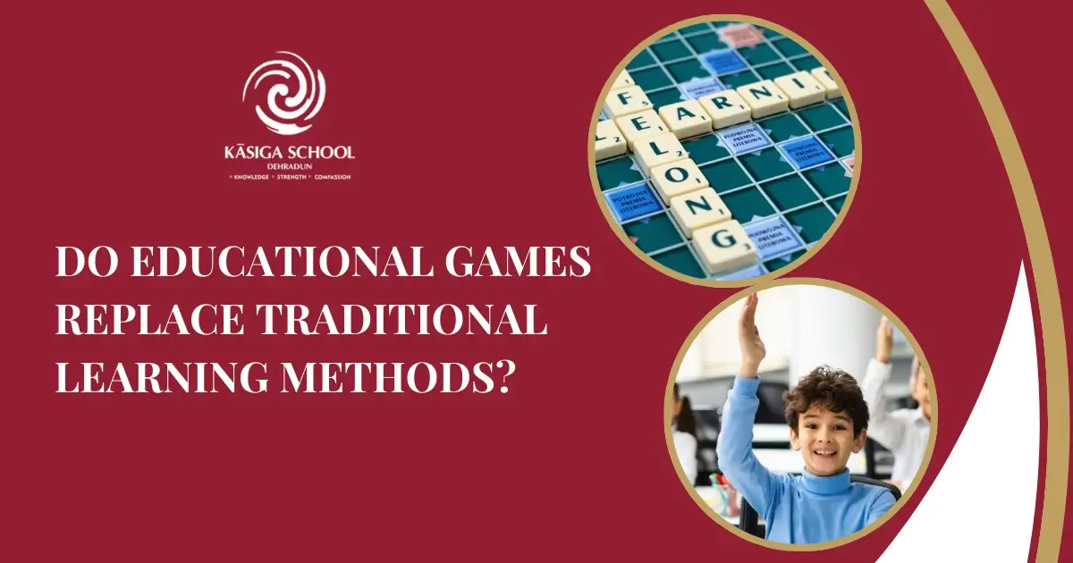 Do Educational Games Replace Traditional Learning Methods?